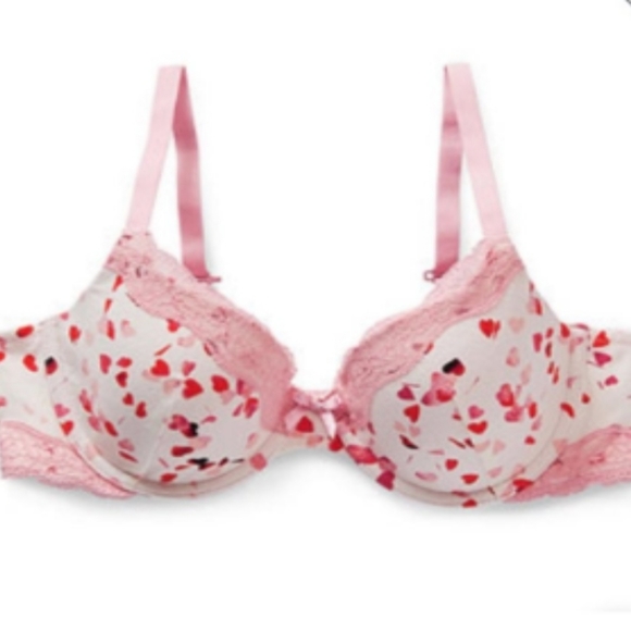Ambrielle | Intimates & Sleepwear | Ambrielle Heart Confetti Bra | Poshmark